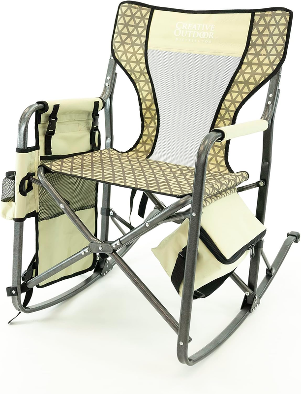 Folding Chair Collapsible Folding Rocking Director Chair