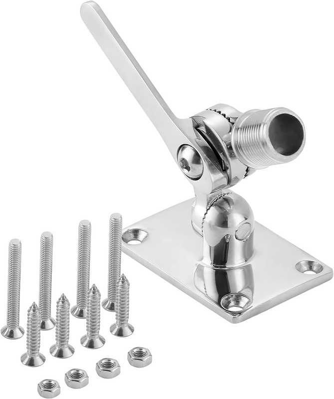 Marine VHF Antenna Mounts | Adjustable Base Mounts