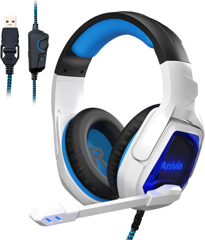 Headphones Soft E | Usb Gaming Headset Virtual 7.1 Surround Sound
