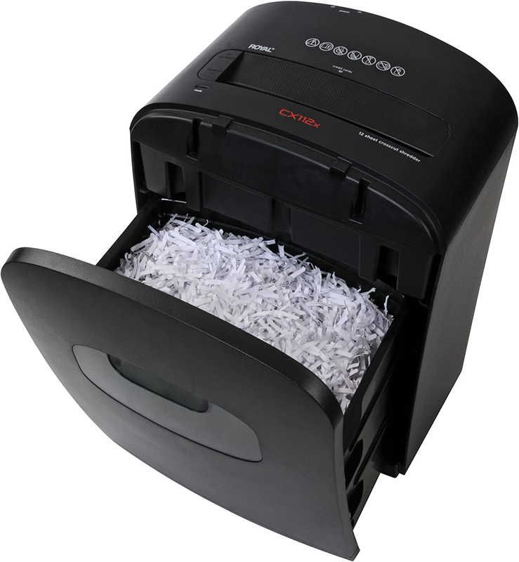 Crosscut Paper Shredder Heavy Duty 12 Sheet Cross