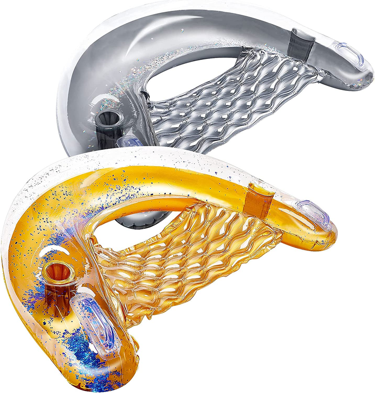 Zcaukya Inflatable Pool Float Chair, Pool Floats Lounge