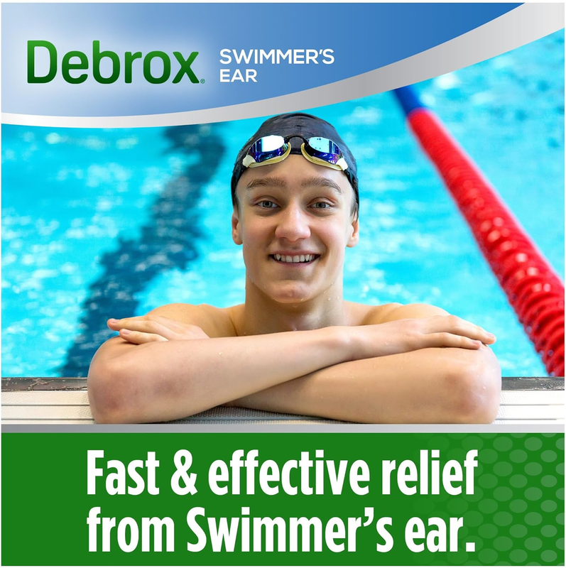 Debrox Swimmer’S Ear Drops, Ear Drying Drops for Adults and Kids, 1 ...