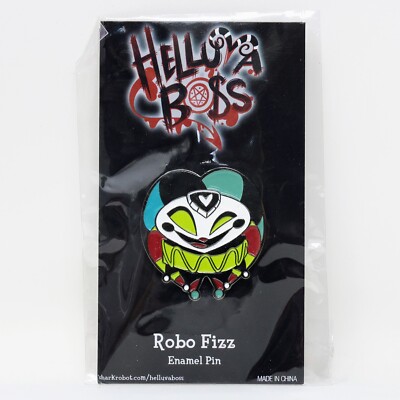 Купить helluva boss robo fizz plush official vivziepop hazbin hotel ...
