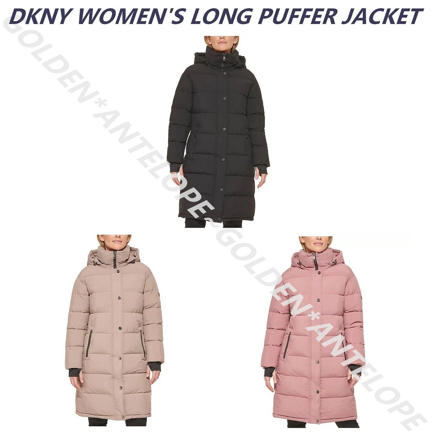 DKNY WOMEN'S LONG PUFFER JACKET~MULTIPLE COLOR & SIZE NEW | eBay DKNY WOMEN'S LONG PUFFER JACKET~MULTIPLE COLOR & SIZE NEW | eBay