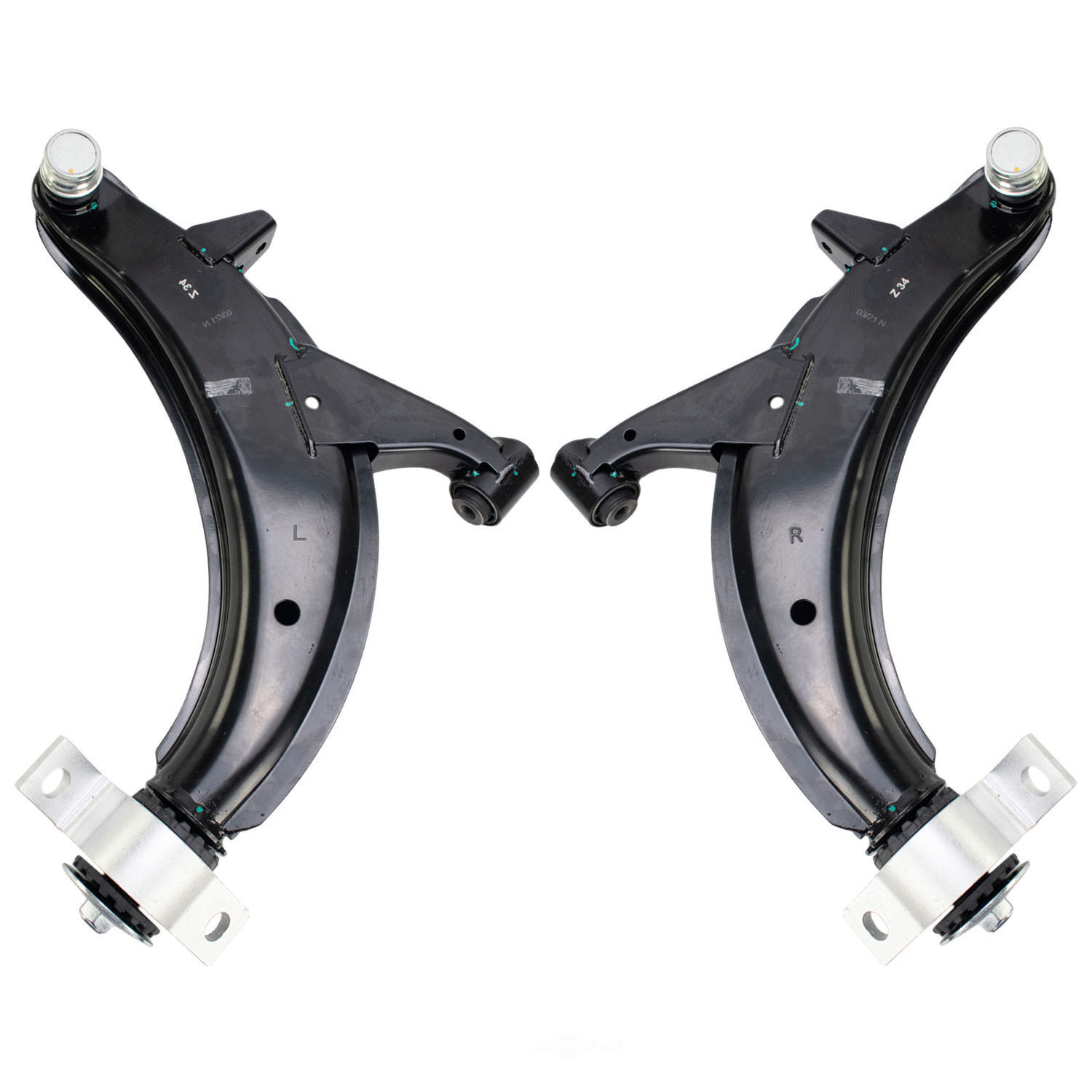 Suspension Control Arm Kit-2 Piece Control Arm with Ball Joint Set fits ...