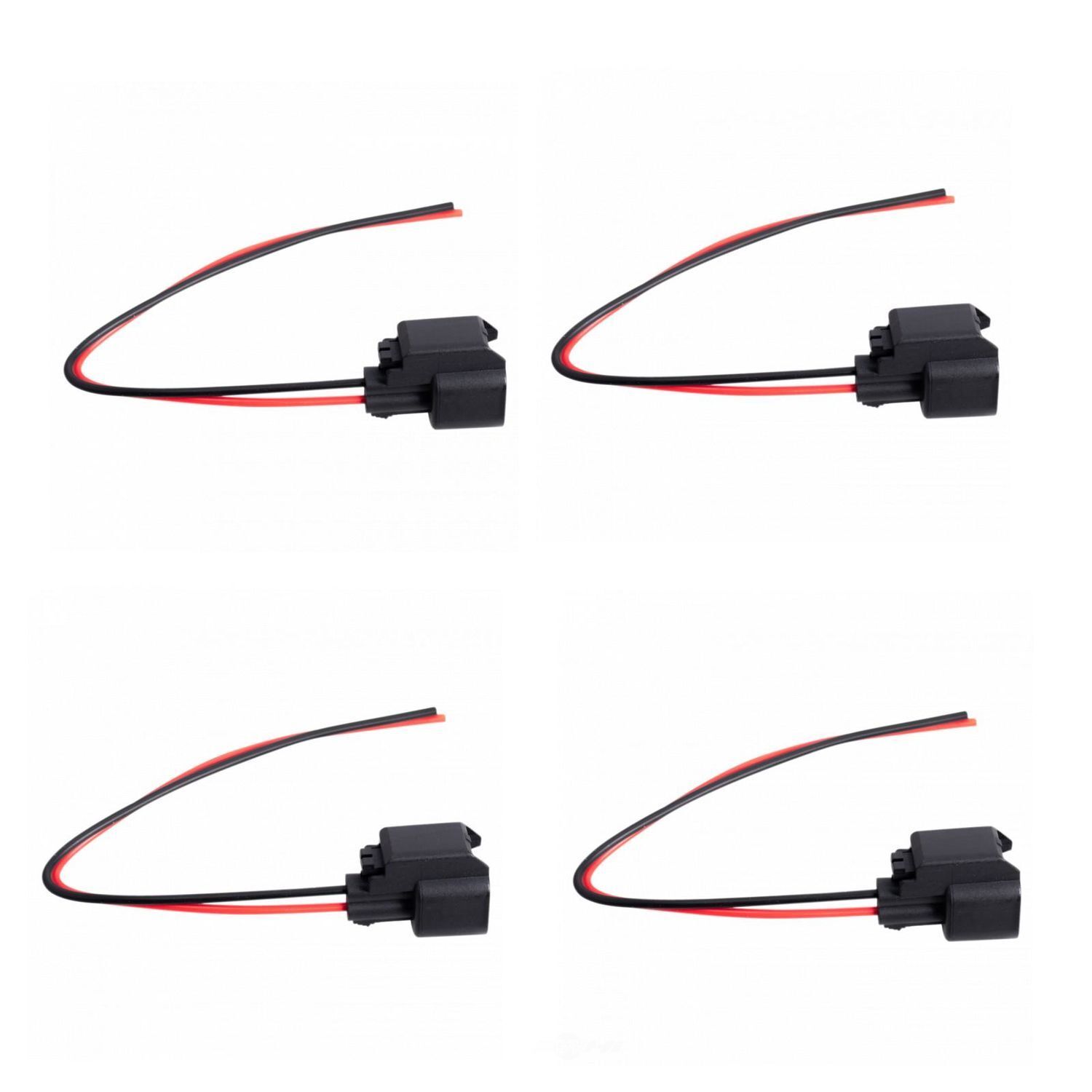 Fuel Injector Harness Connector-Fuel Injector Harness 4 Piece Set TRQ ...