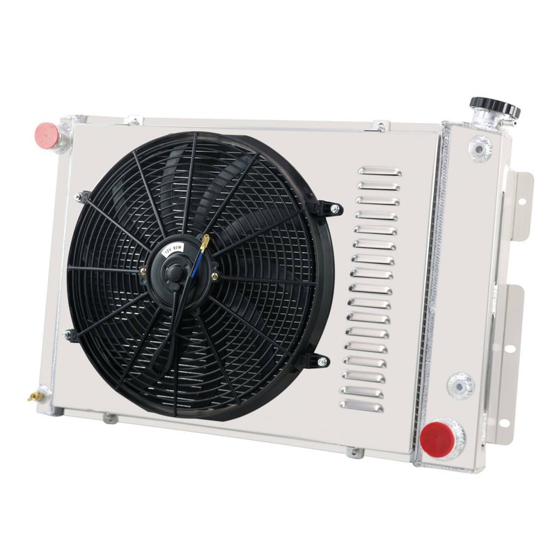 Купить Радиаторы и частей ALLOYWORKS 3 Rows radiator+shroud Fan For ...
