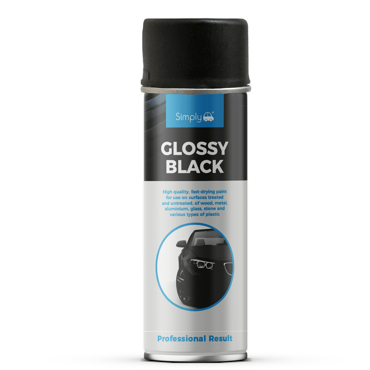 Black spray paint for wood store