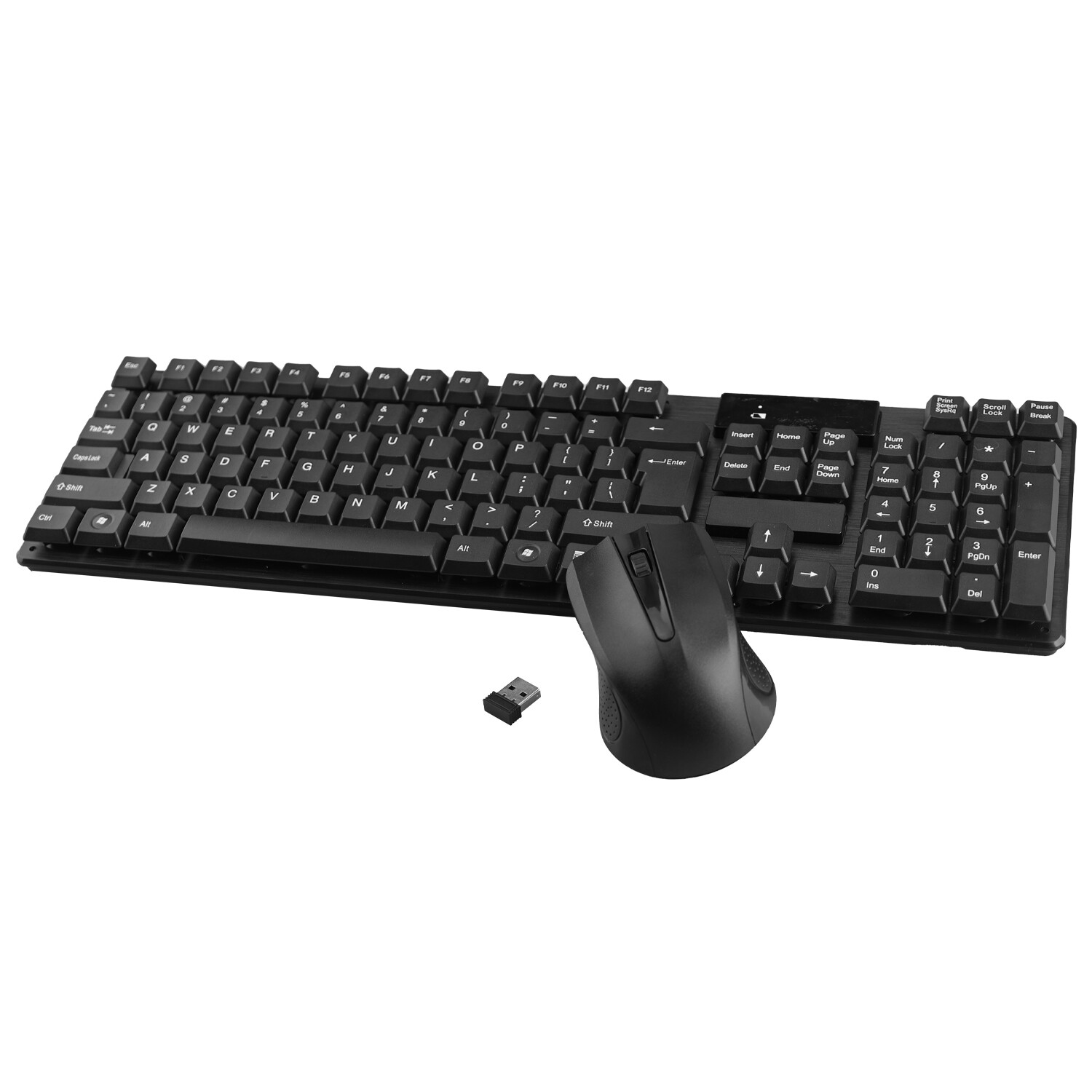 Wireless Keyboard & Optical Mouse USB Receiver Ergonomic Wireless Keyboard & Optical Mouse USB Receiver Ergonomic