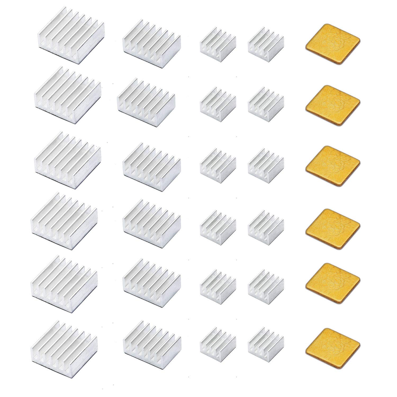 4 Heatsink Kit | 30 Pcs Raspberry Pi
