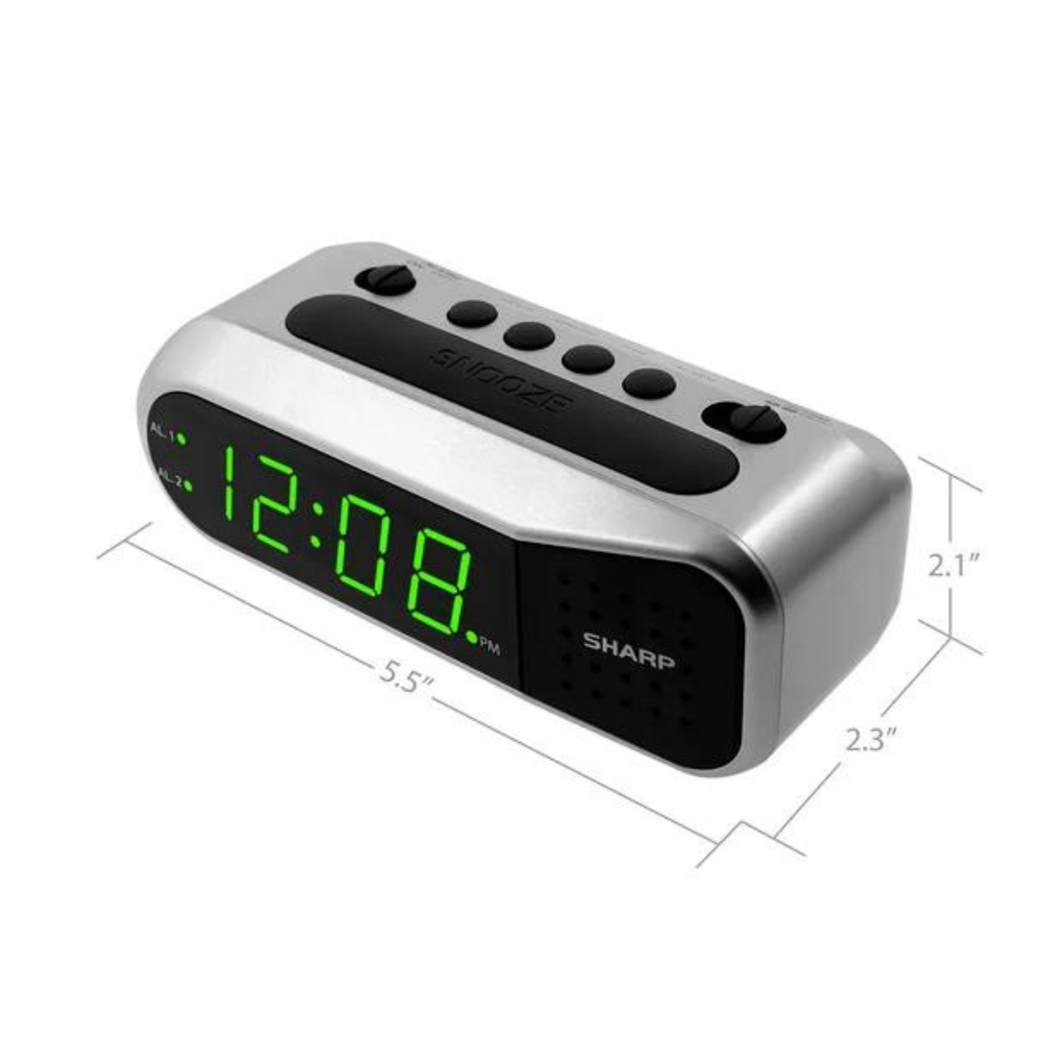 Battery Backup Led | Sharp Electric Digital Dual Alarm Clock