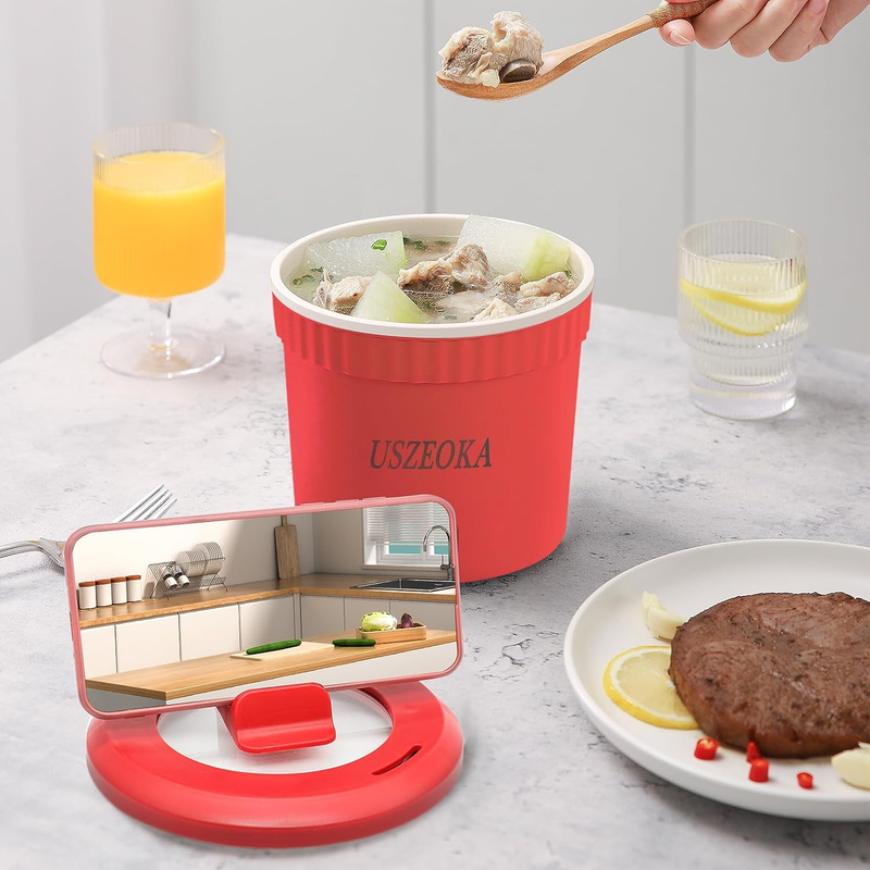 Red Crock Pot Small | Crockpoti