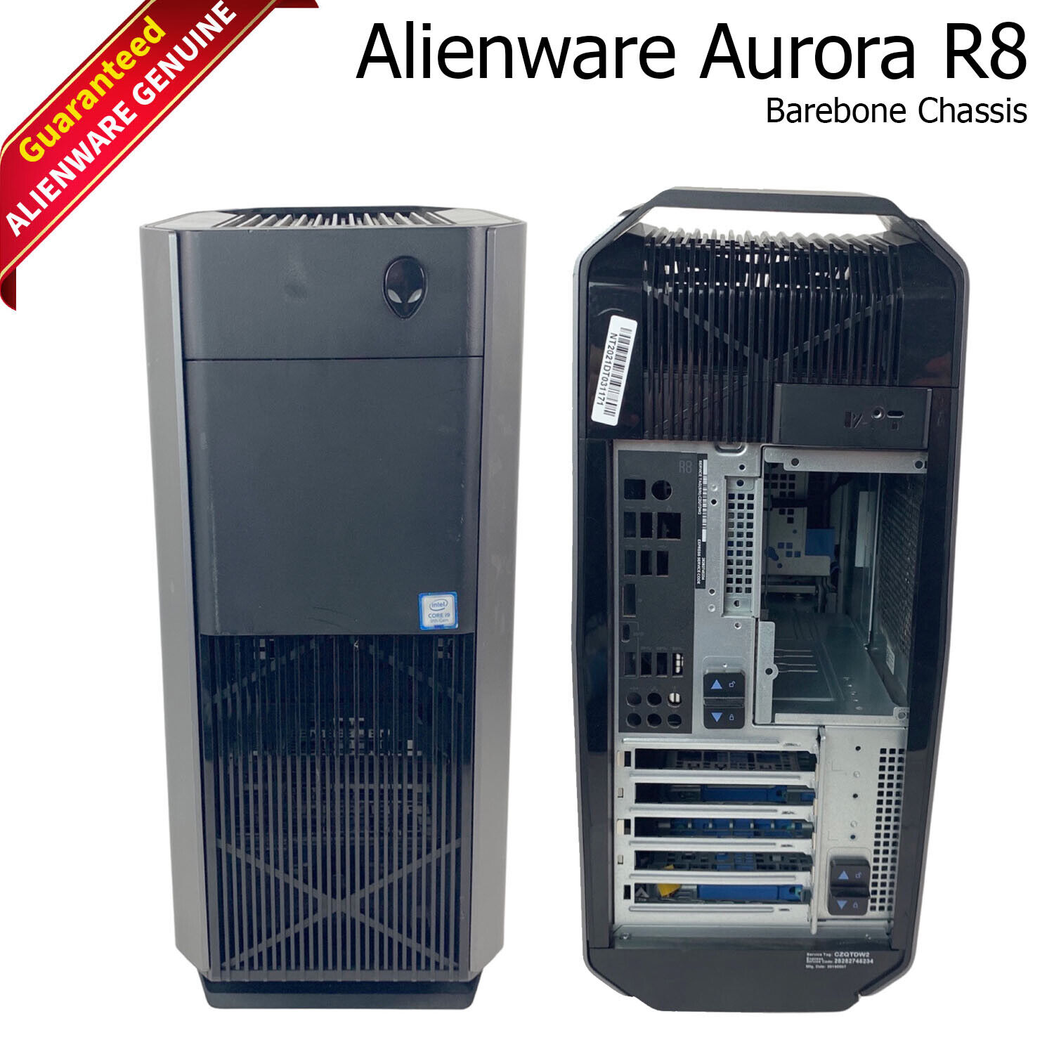 Dell Alienware Aurora R8 Desktop Barebone Gaming PC Chassis Dell Alienware Aurora R8 Desktop Barebone Gaming PC Chassis