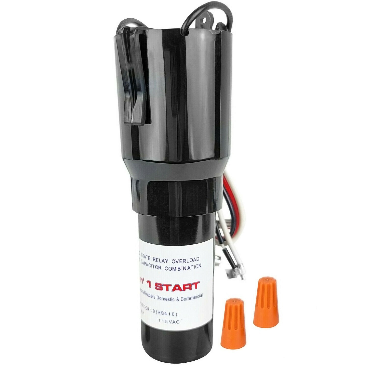 Refrigerator 3-in-1 Hard Start Kit Relay Capacitor Replaces