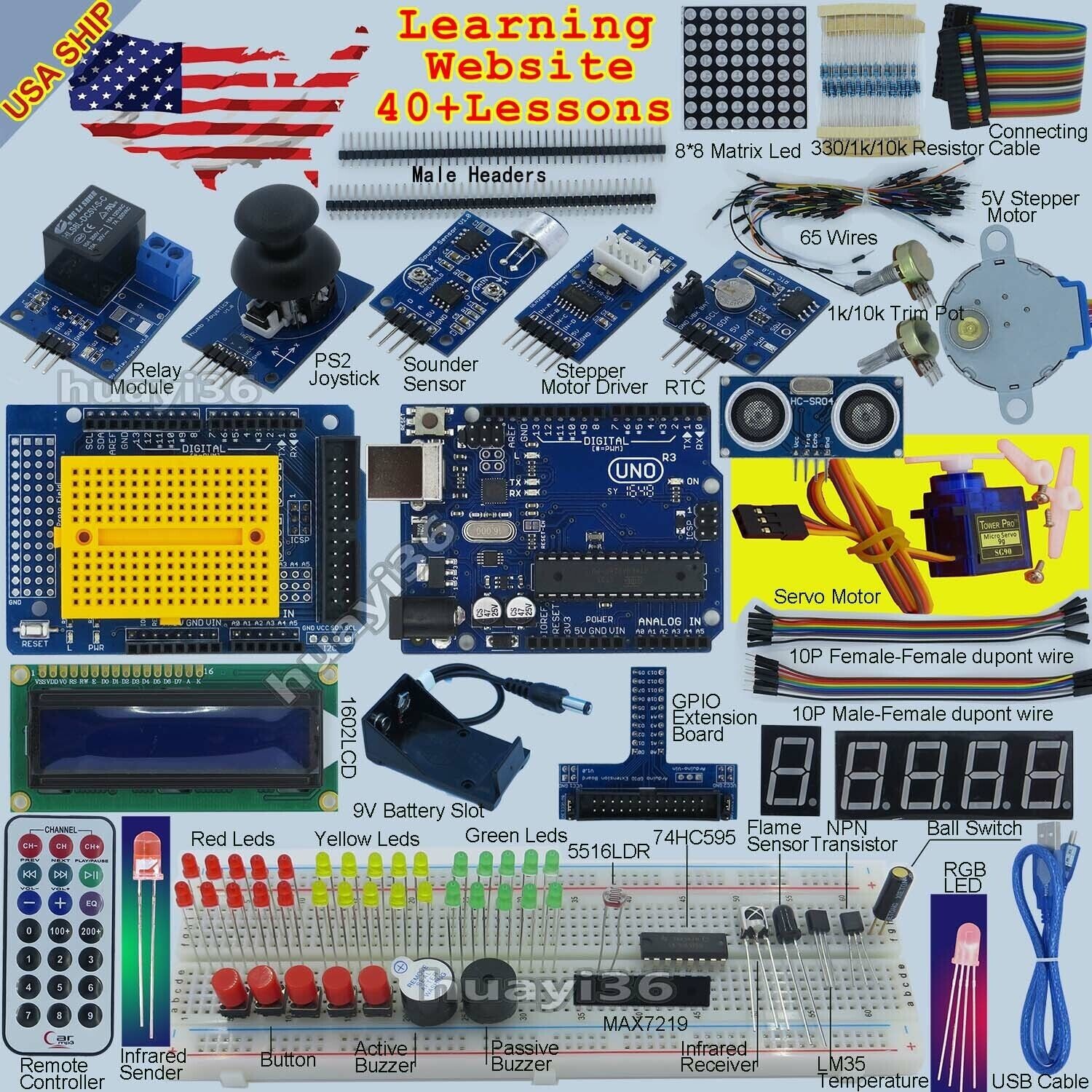 EPAL Ultimate Starter Kit (Compatible with Arduino UNO
