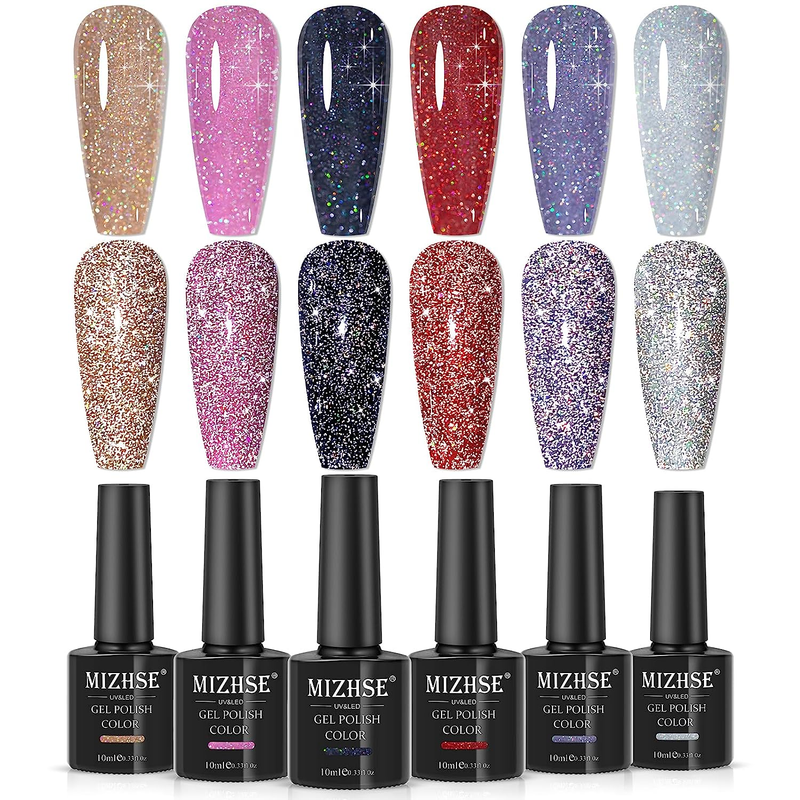 Set Glitter Gel Polish | gelpolish.org