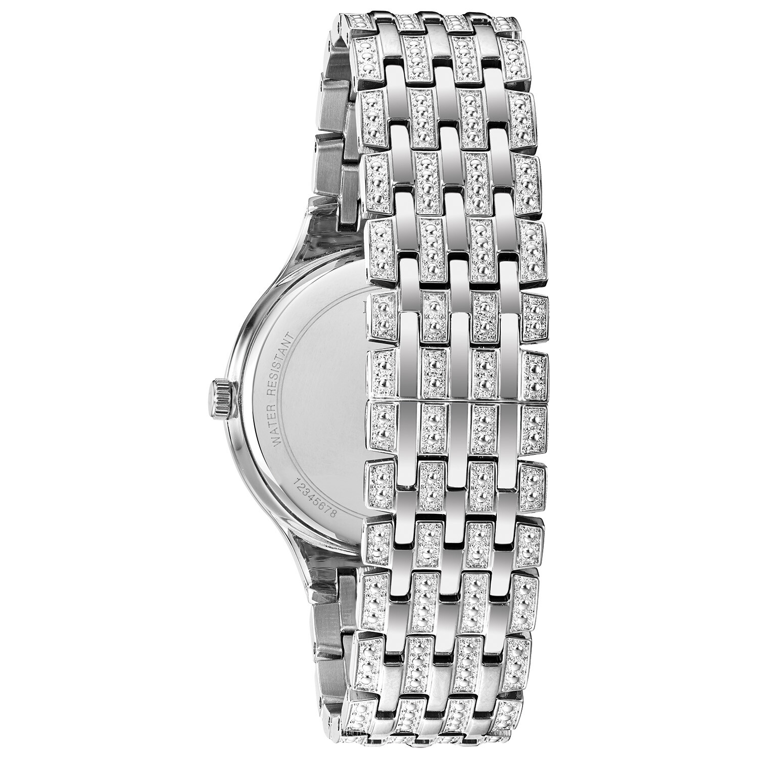 Bulova Men's Phantom Quartz Crystals Watch Bracelet Medium Bulova Men's Phantom Quartz Crystals Watch Bracelet Medium