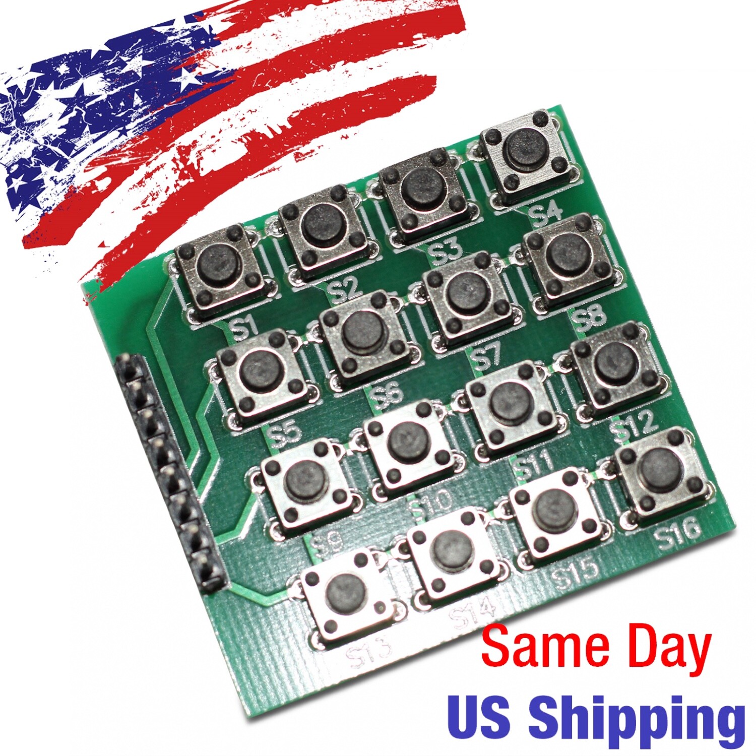 Matrix Keypad 4x4 16 Button Keyboard Module Matrix