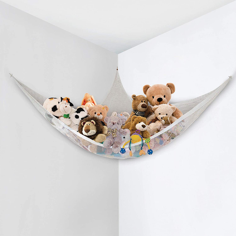 Little Chicks Plush Stuffed Animal Net Hammock -Corner