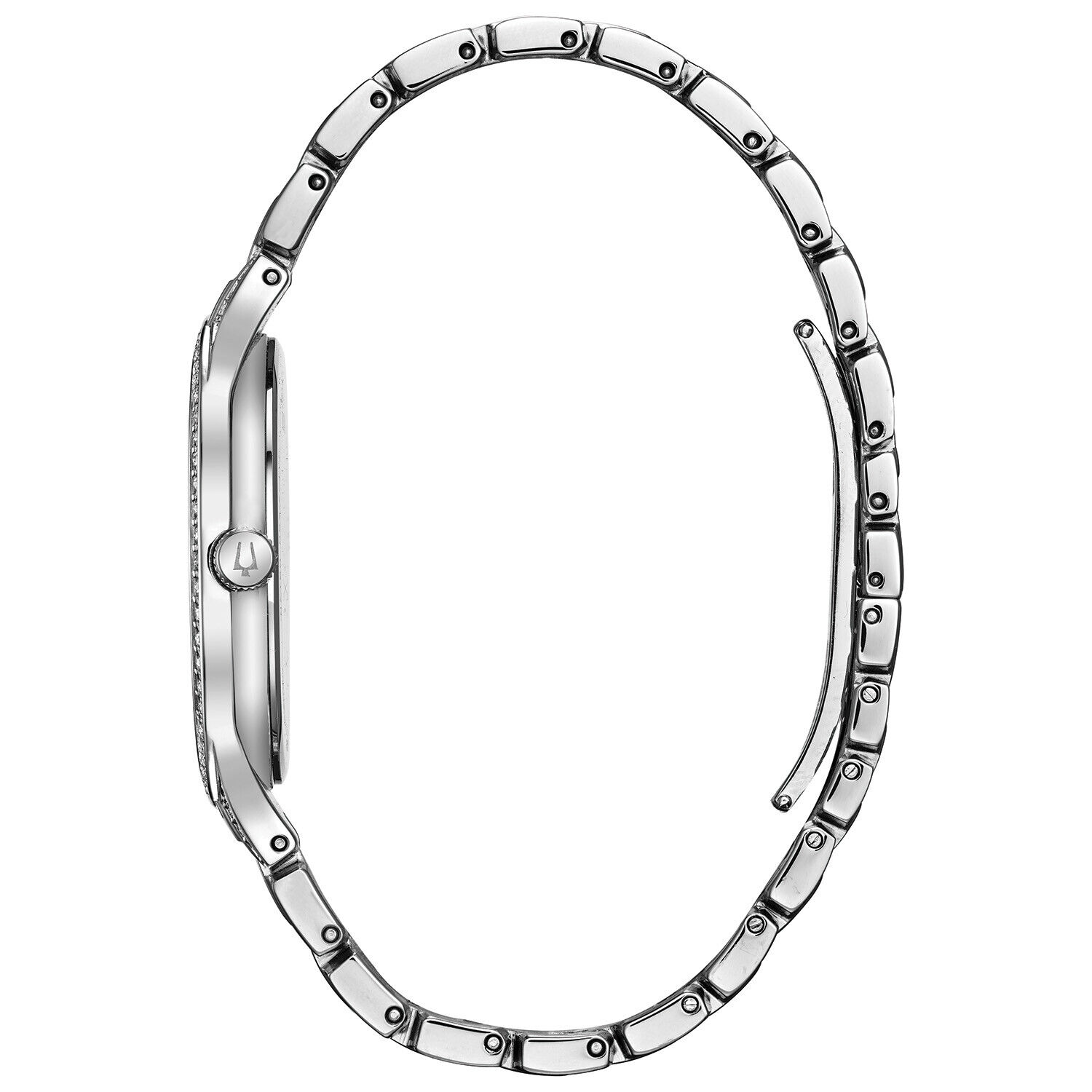 Bulova Men's Phantom Quartz Crystals Watch Bracelet Medium Bulova Men's Phantom Quartz Crystals Watch Bracelet Medium