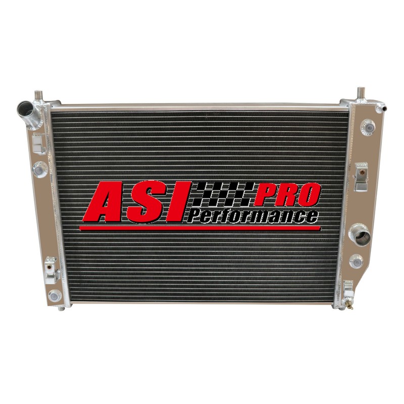 4 ROW Radiator For 2005-2013 Chevy Corvette C6 6.0L 6.2L 7.0L V8 GAS ...