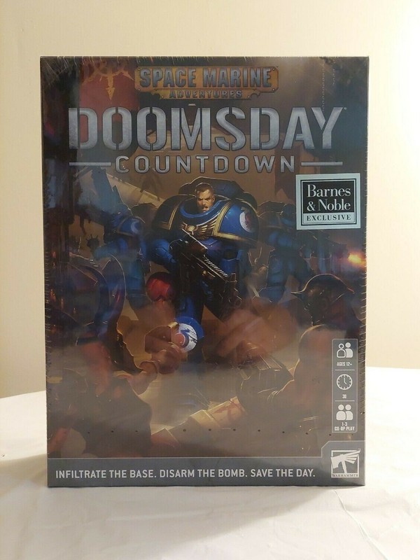 Space Marine Adventures: Doomsday Countdown (2021) Board Game – Board ...