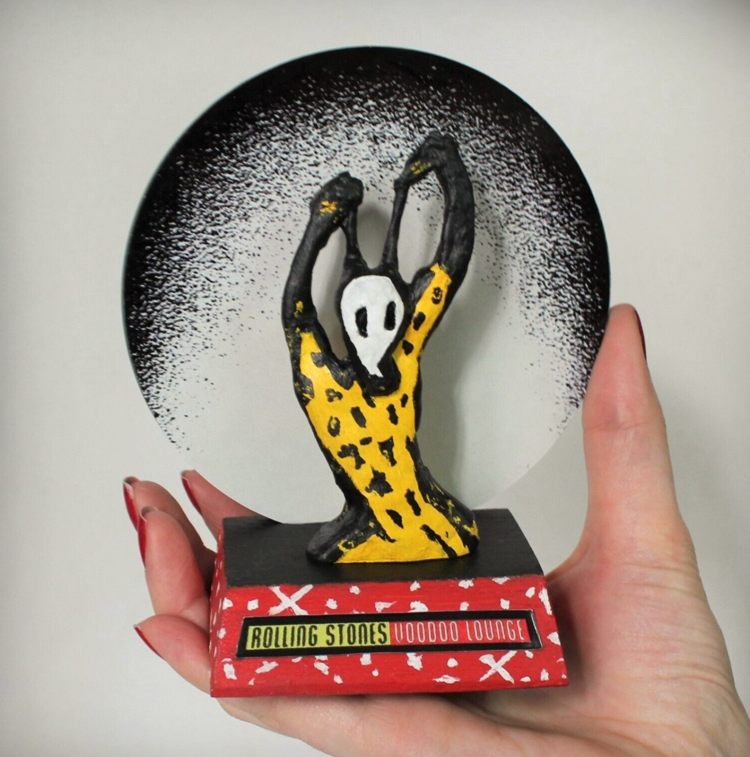 BUNNYMAN Rolling Stones miniature VOODOO LOUNGE album cover BUNNYMAN Rolling Stones miniature VOODOO LOUNGE album cover