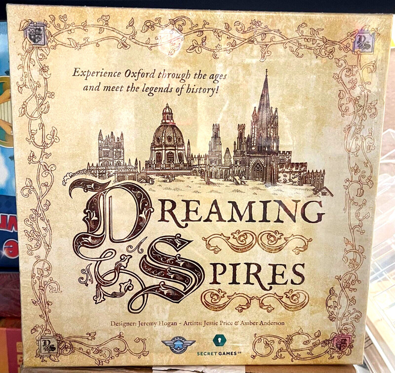 Dreaming Spires (2014) Board Game – Board Game Guys