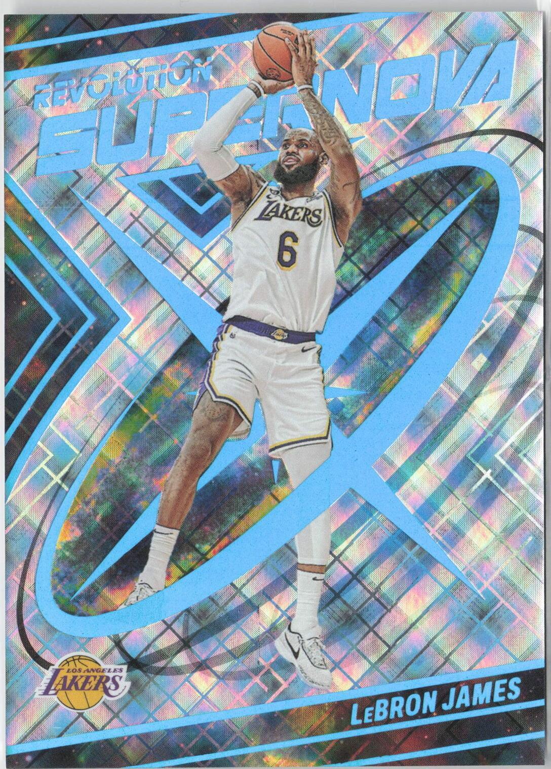 2022-23 Panini Revolution - Supernova LeBron James #8 Cosmic /99 for ...