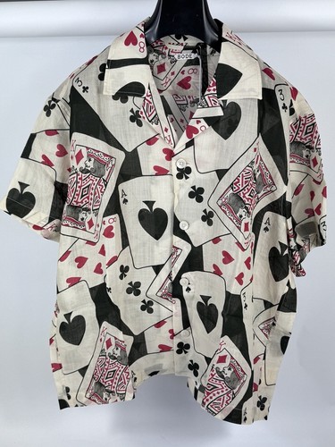 Bode - Ace Of Spades Print Voile Shirt Size: XXL | eBay Bode - Ace Of Spades Print Voile Shirt Size: XXL | eBay
