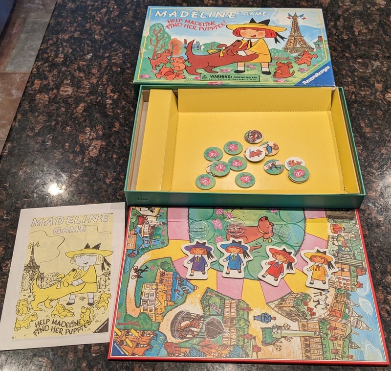 Madeline Game (1992) Board Game – Board Game Guys