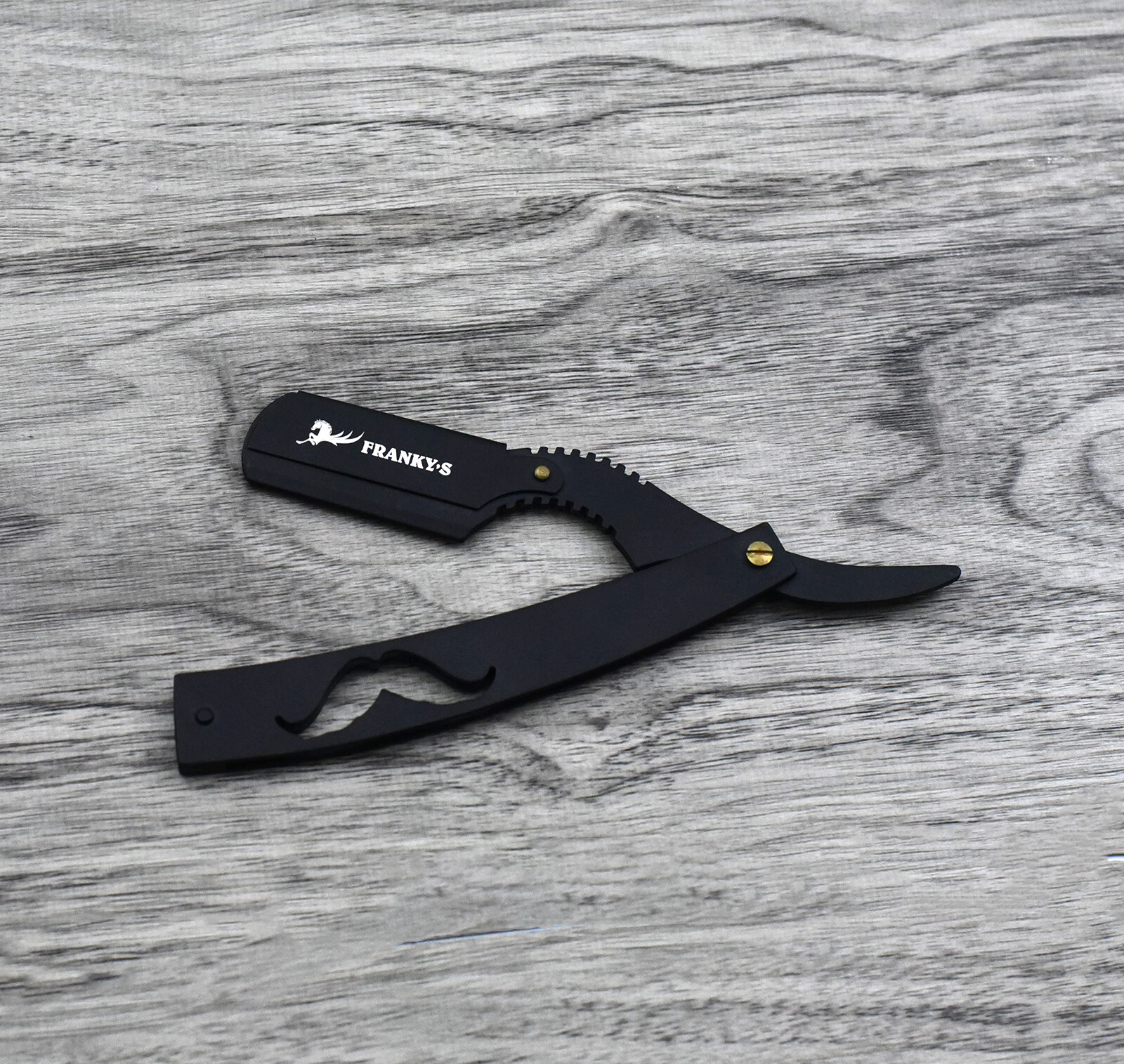 Barber Cut Throat Straight Razor Beard Shaving Knife Stainless STEEL ...