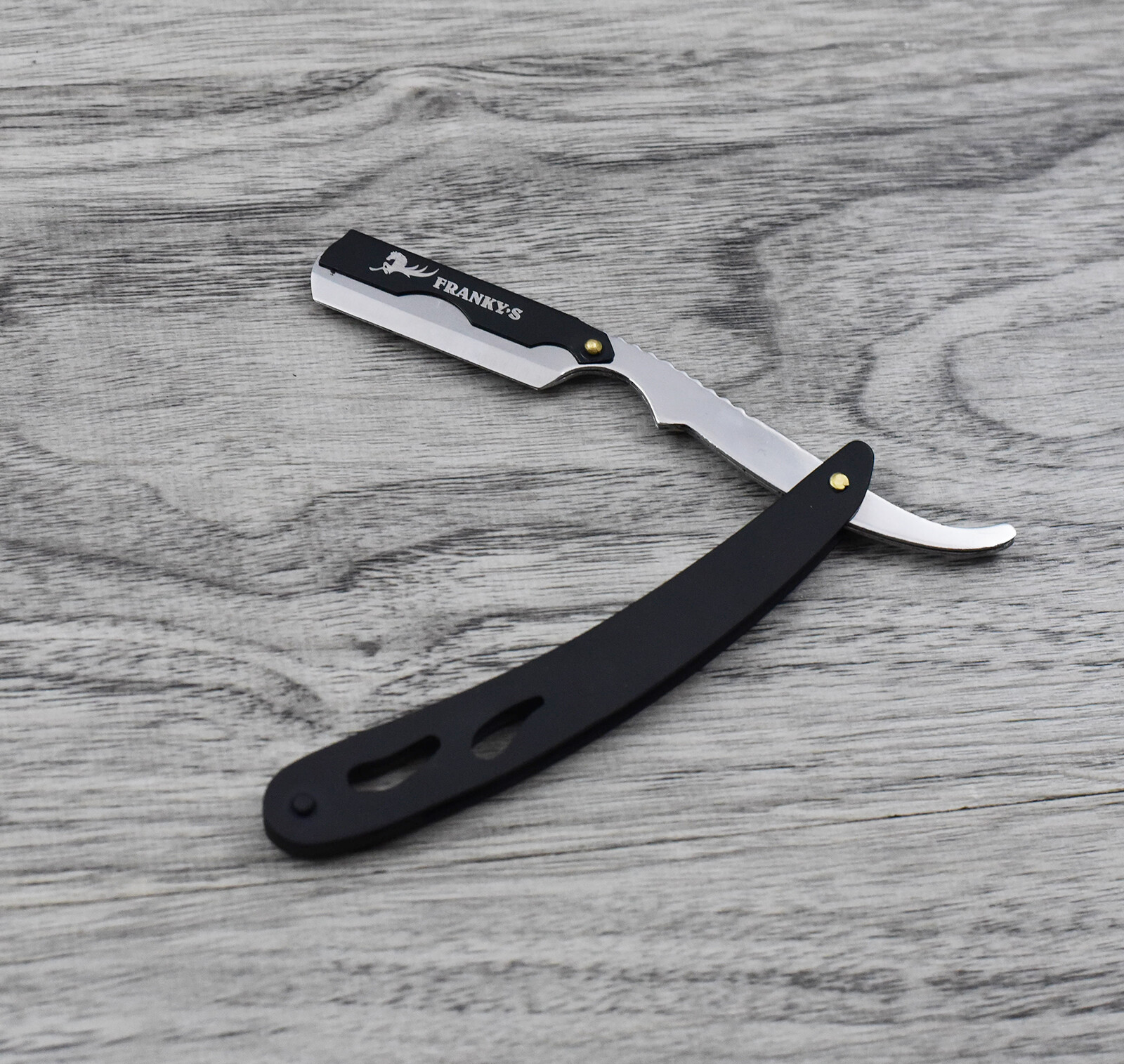 Barber Cut Throat Straight Razor Beard Shaving Knife Stainless STEEL ...