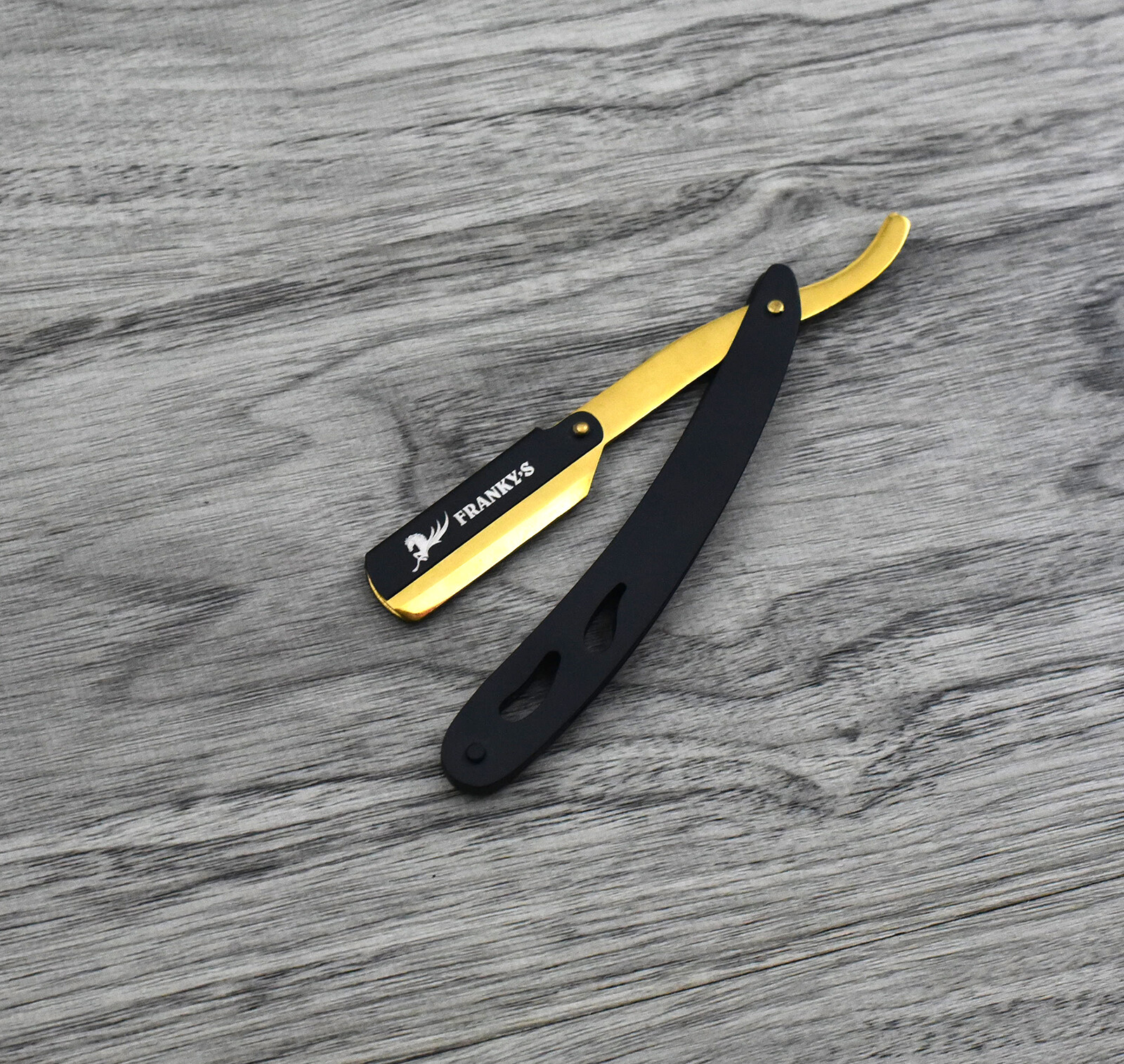 Barber Cut Throat Straight Razor Beard Shaving Knife Stainless STEEL ...