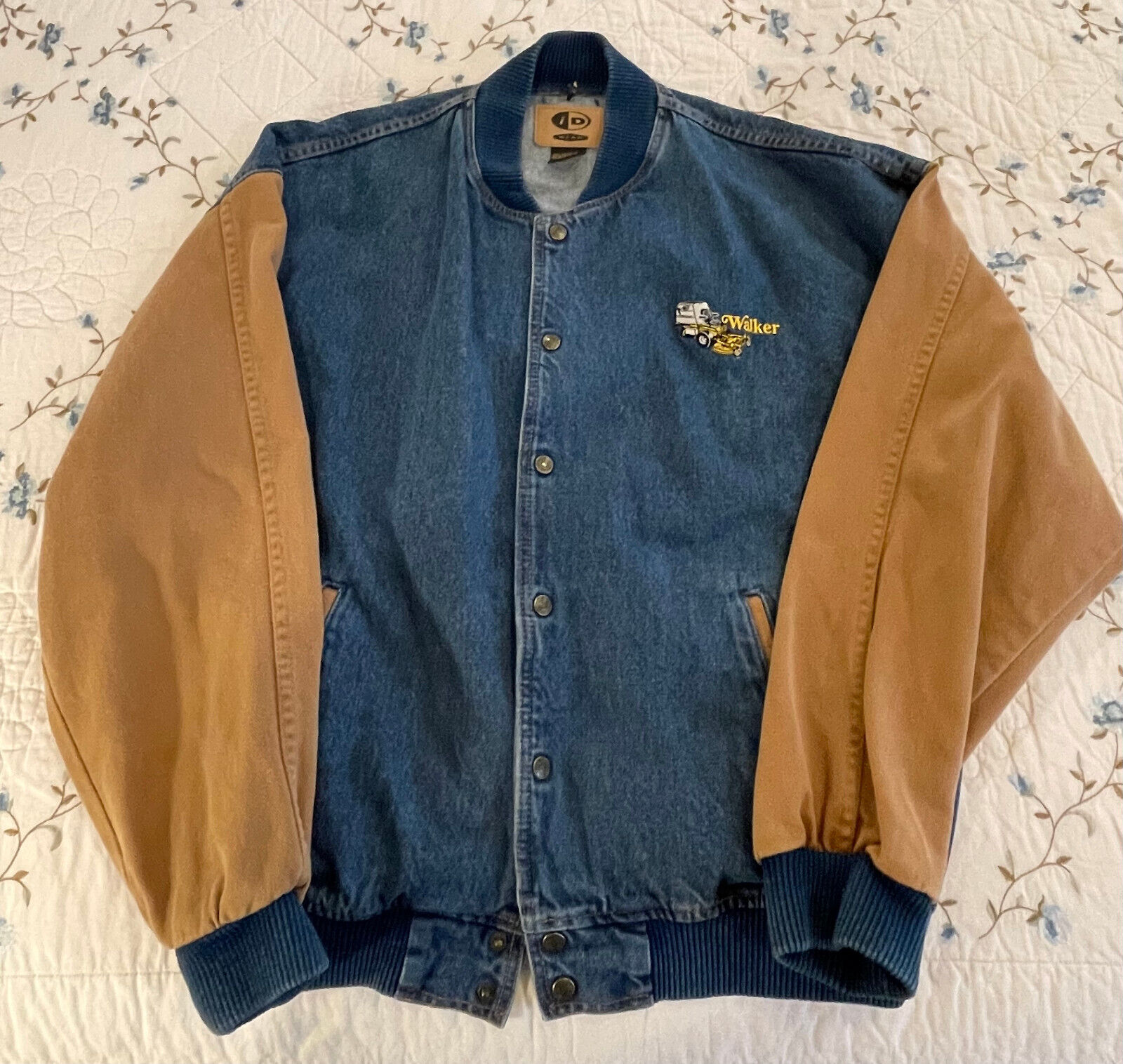 1990s Vintage ID Wear Denim Jacket XL Walker Mowers | eBay 1990s Vintage ID Wear Denim Jacket XL Walker Mowers | eBay