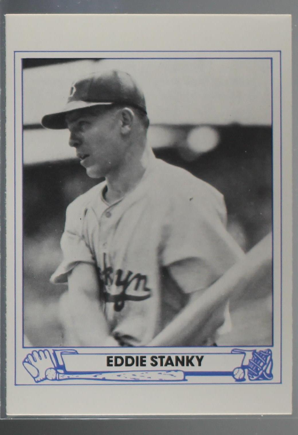 1983 TCMA 1944 Play Ball - White Back; Has MLB Logo #41 Eddie Stanky ...
