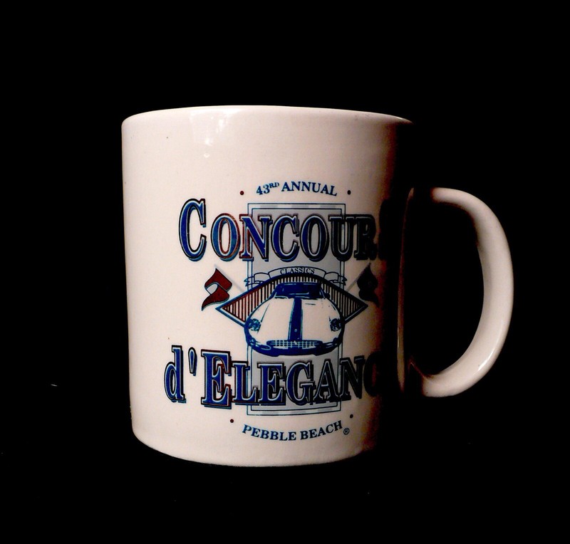 1993 43rd Pebble Beach Concours FERRARI 250 LM PININFARINA Coffee Cup ...