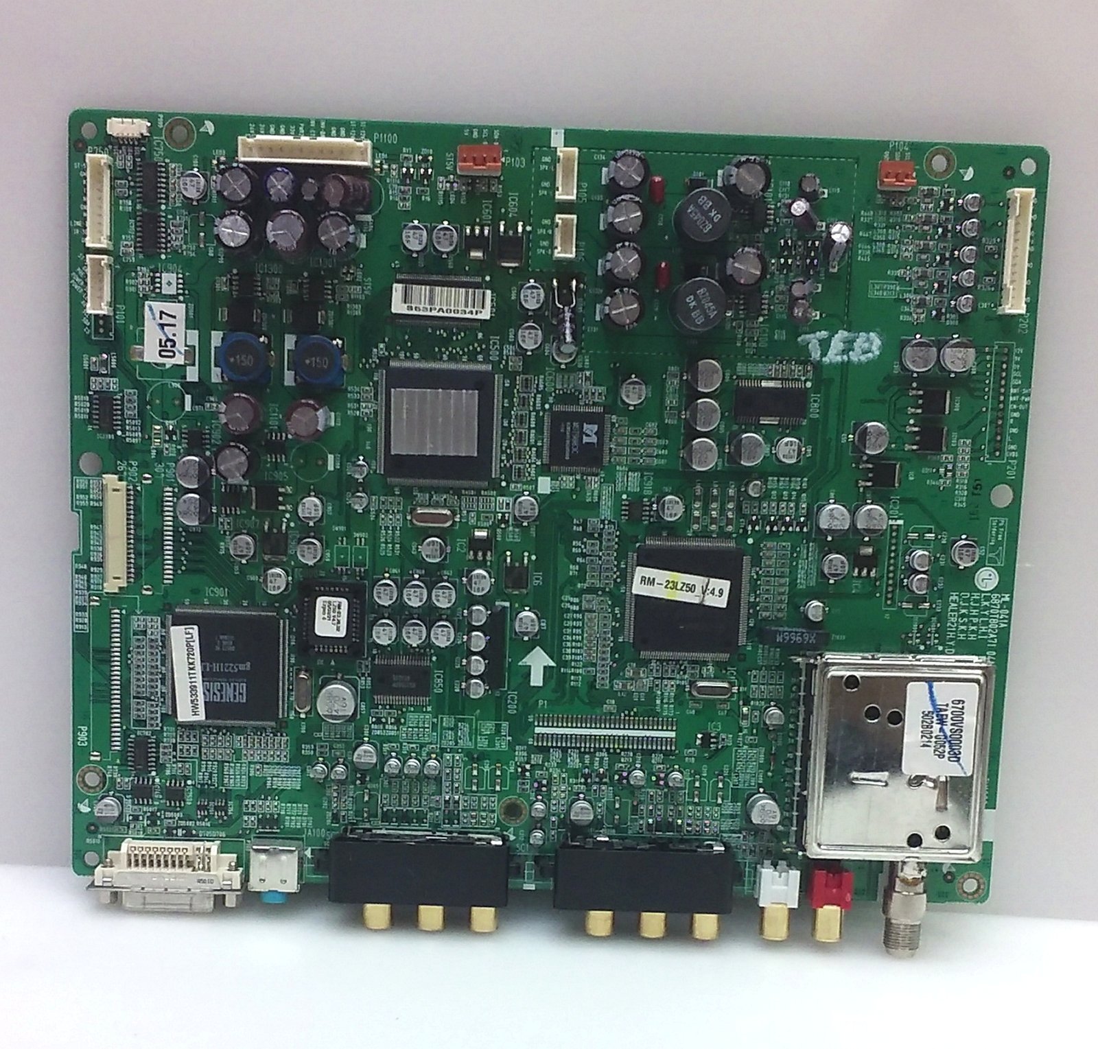 Zenith Z23LZ5R Main Board 3911TKK720P (6870T802A71) | eBay Zenith Z23LZ5R Main Board 3911TKK720P (6870T802A71) | eBay