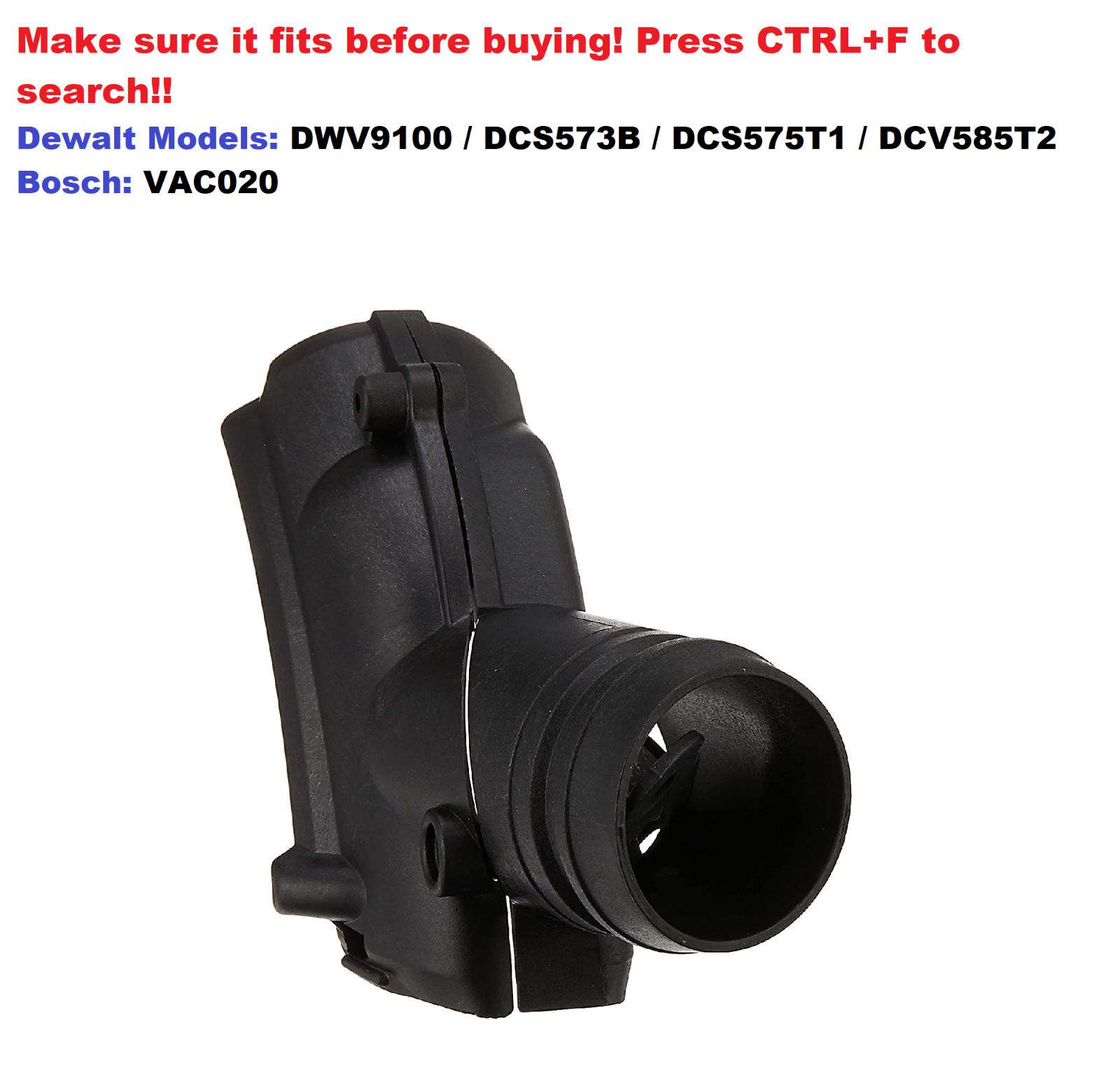 Dewalt Miter Saw Dust Collection Adapter | Mitersaw