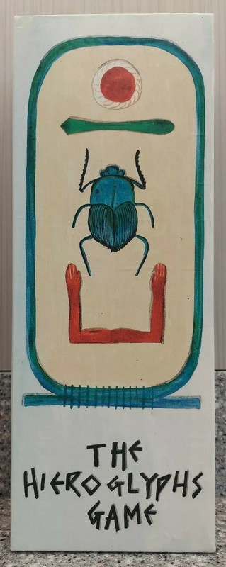 The Hieroglyphs Game (1989) Board Game – Board Game Guys