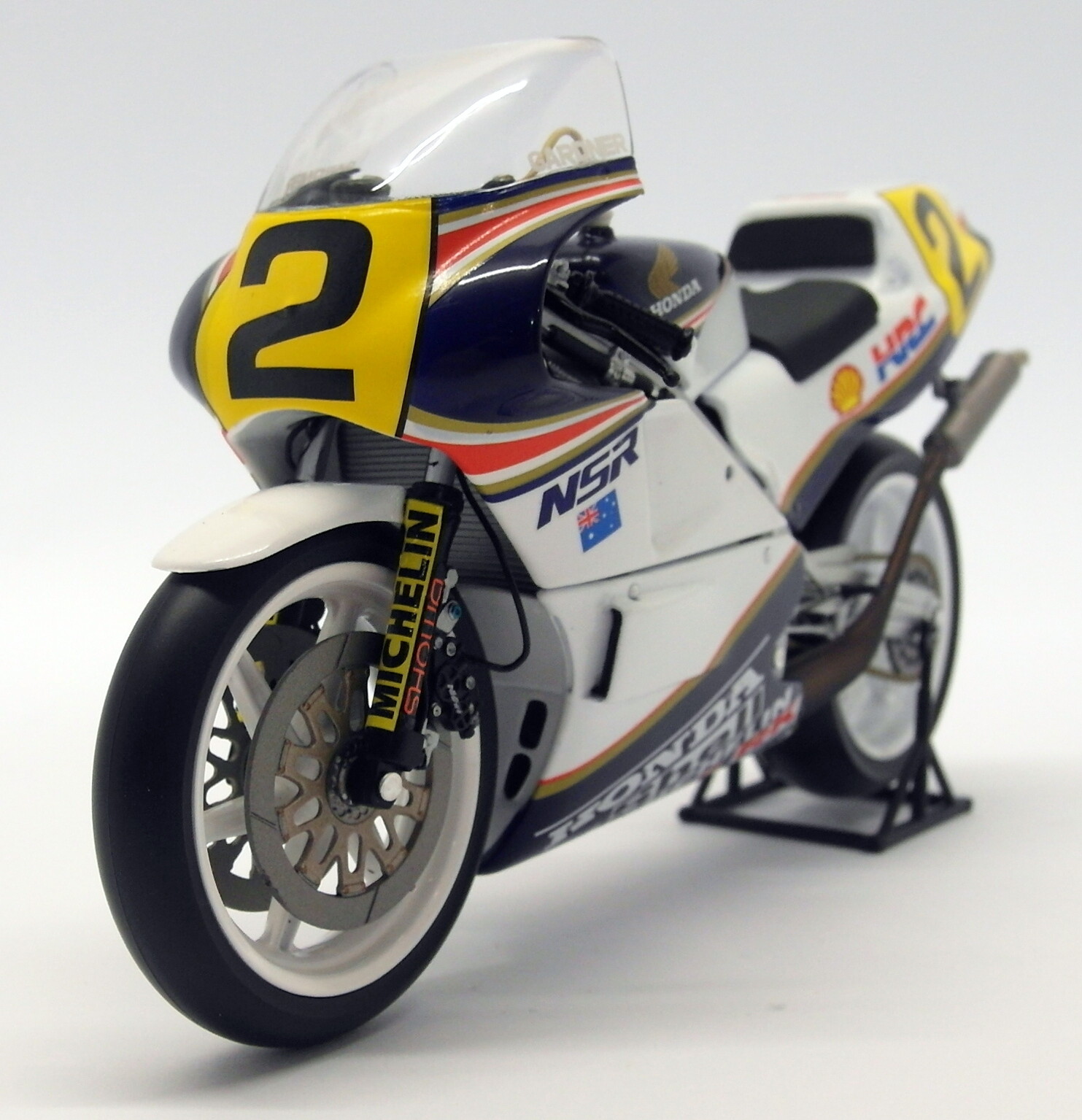 Minichamps 1/12 Scale - 122 870002 Honda NSR 500 Wayne Minichamps 1/12 Scale - 122 870002 Honda NSR 500 Wayne