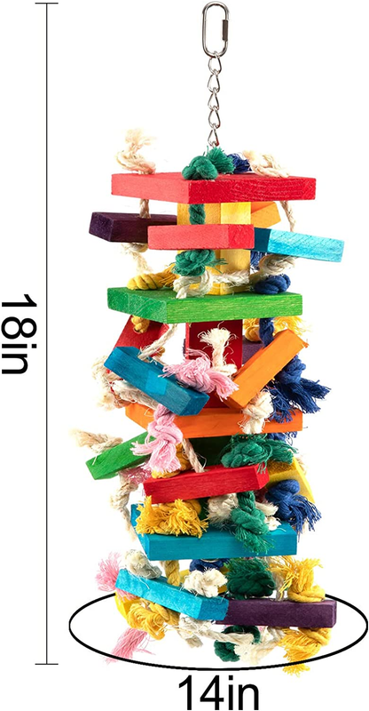 Extra Large Bird Parrot Toys For Cockatoos Afric