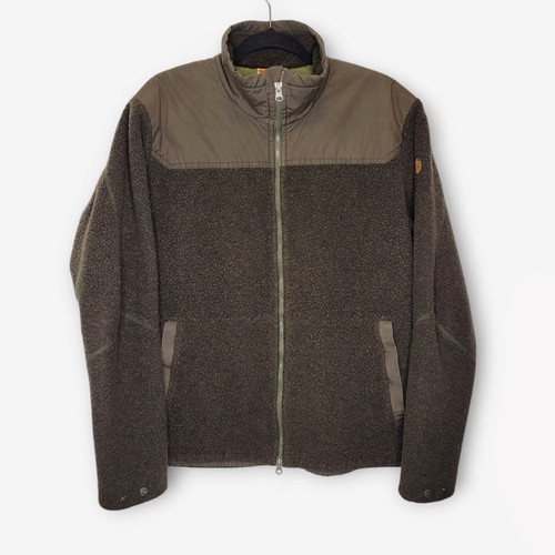 FjallRaven Barents Stormblocker Jacket XL Brown Wool Blend FjallRaven Barents Stormblocker Jacket XL Brown Wool Blend