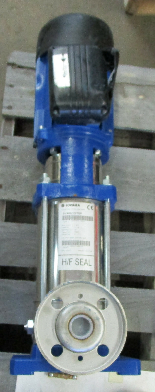 ITT Lowara SV406F22TSP Vertical Pump wMotor SM90RB14/322 50 ITT Lowara SV406F22TSP Vertical Pump wMotor SM90RB14/322 50
