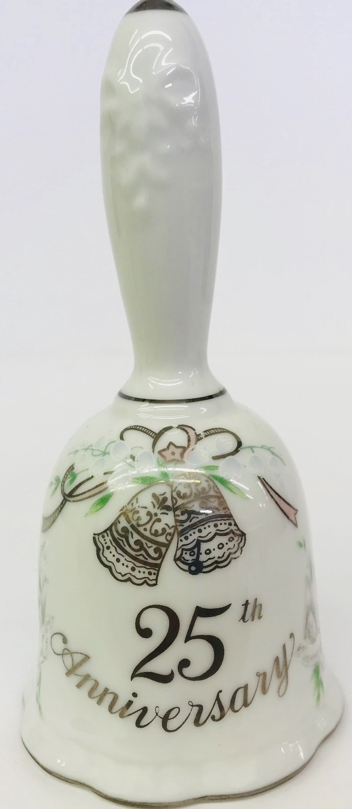Купить Lefton 25th Anniversary Bell # 03771 Wedding Bells Doves Pattern ...
