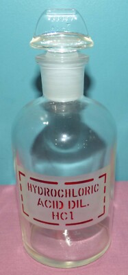 Bottles & Jars - Acid Bottle