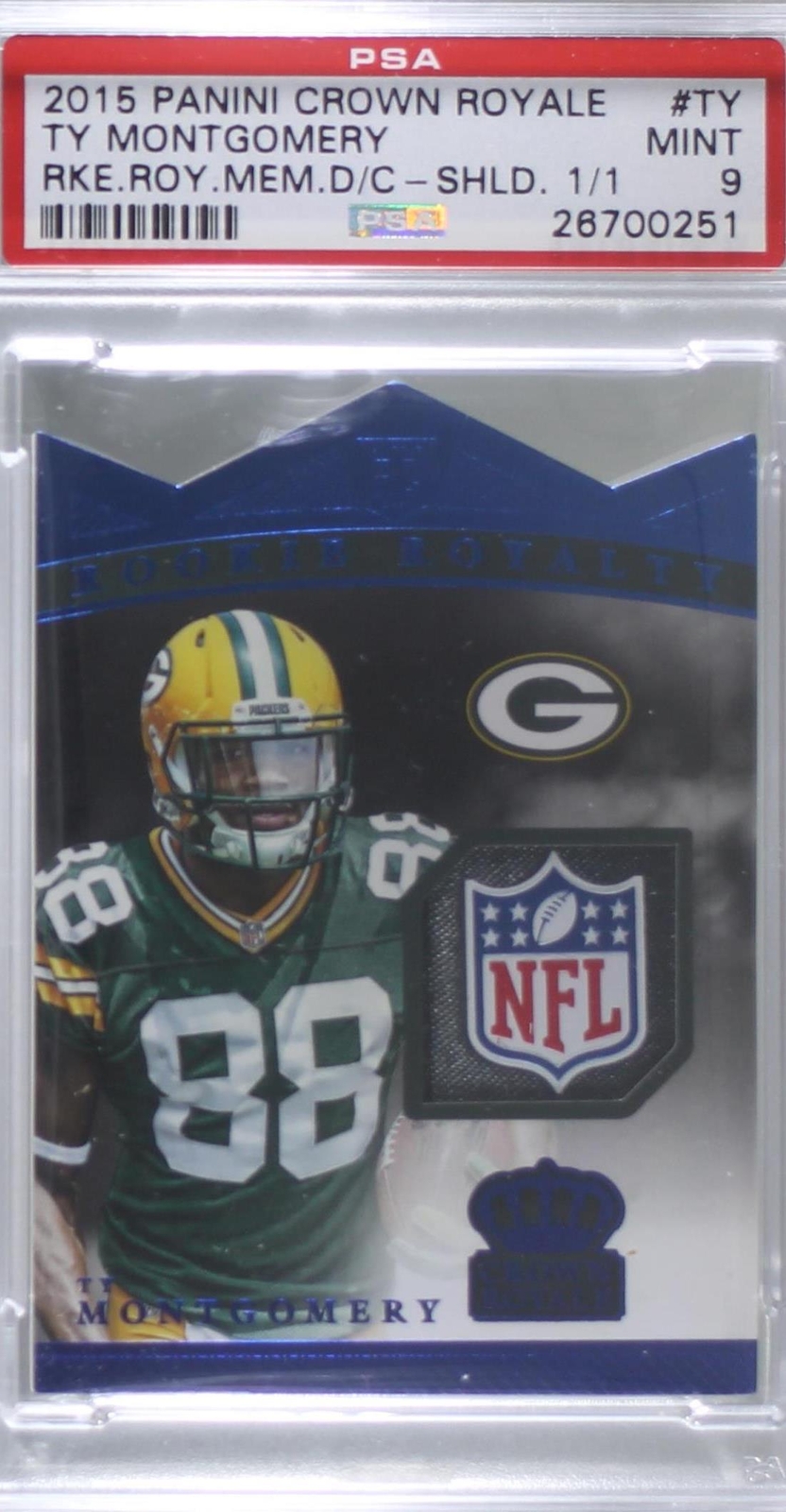 2015 Panini Crown Royale - Rookie ROYalty Memorabilia Die-Cut Laundry ...