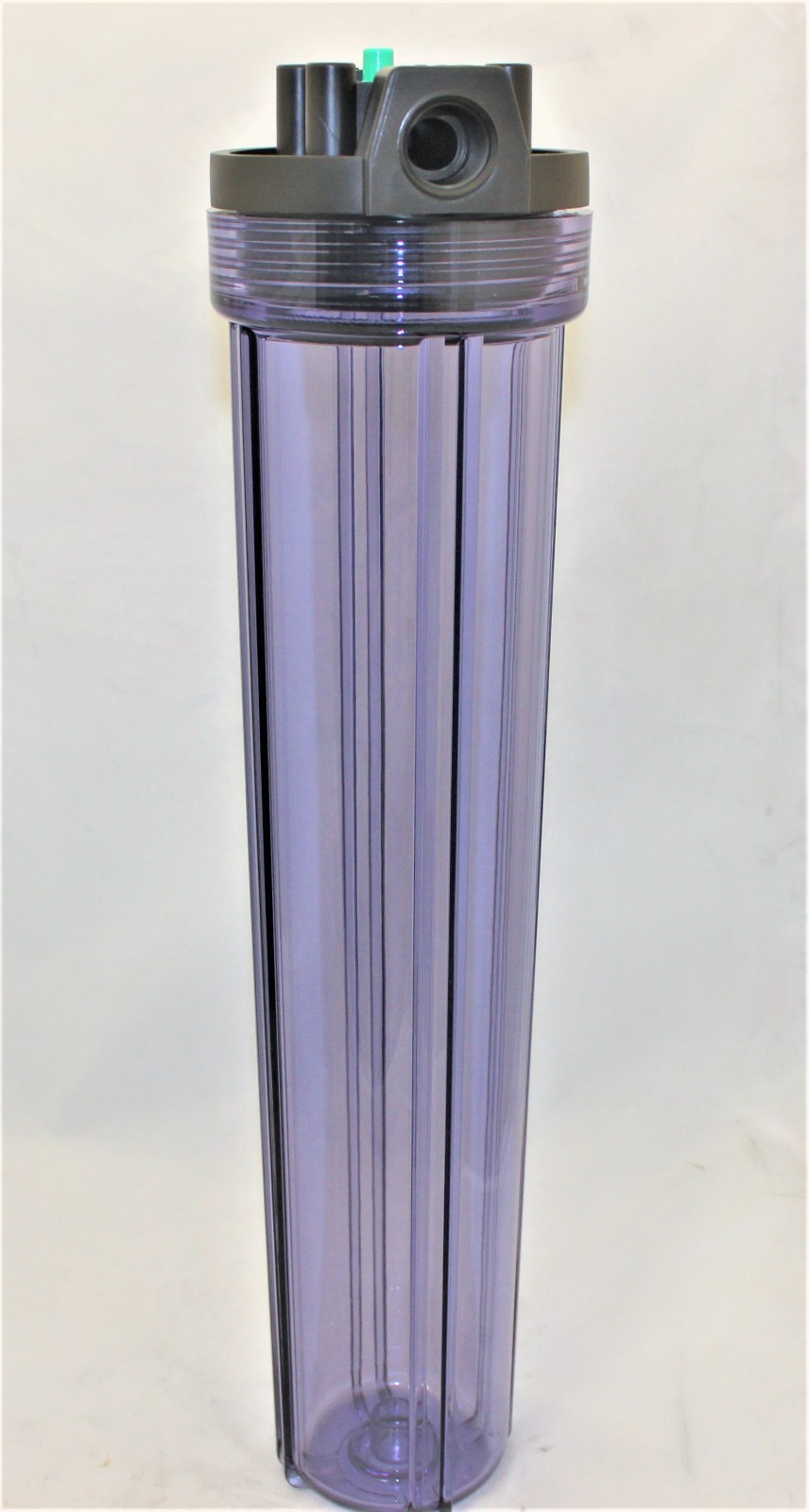 Water Filter Housing 2.5" x 20" Clear Pack of 2 Pressure Cap Release 2 ...