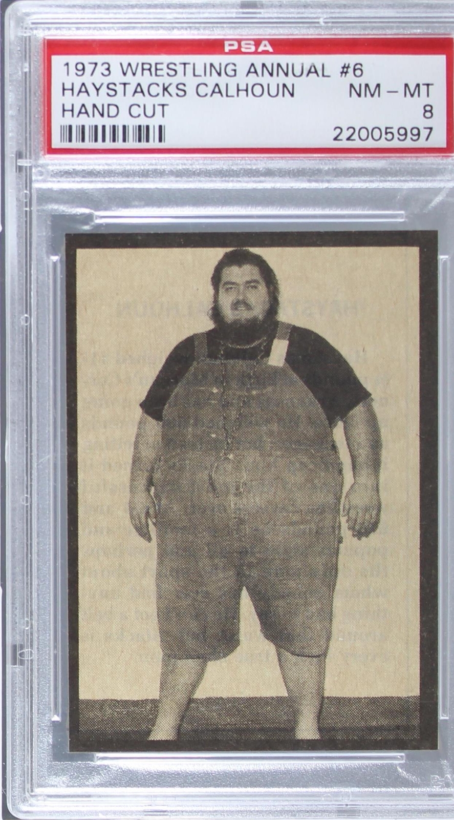 1973 Wrestling Annual #6 - Haystacks Calhoun for sale online | eBay