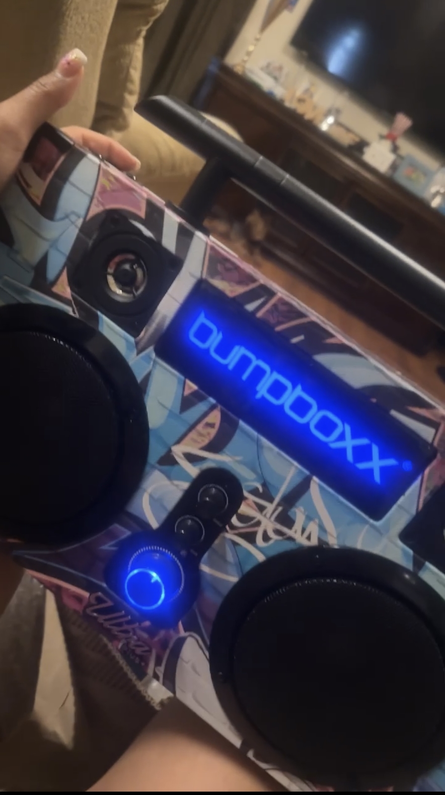 Bumpboxx Ultra Plus Bluetooth Speaker Boombox, Good Condition, Some ...